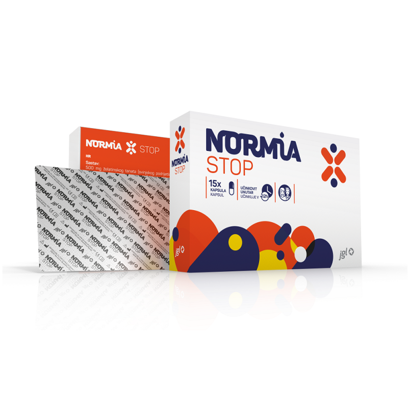 Normia Stop kapsule, 15 kapsul | Lekarnica.com